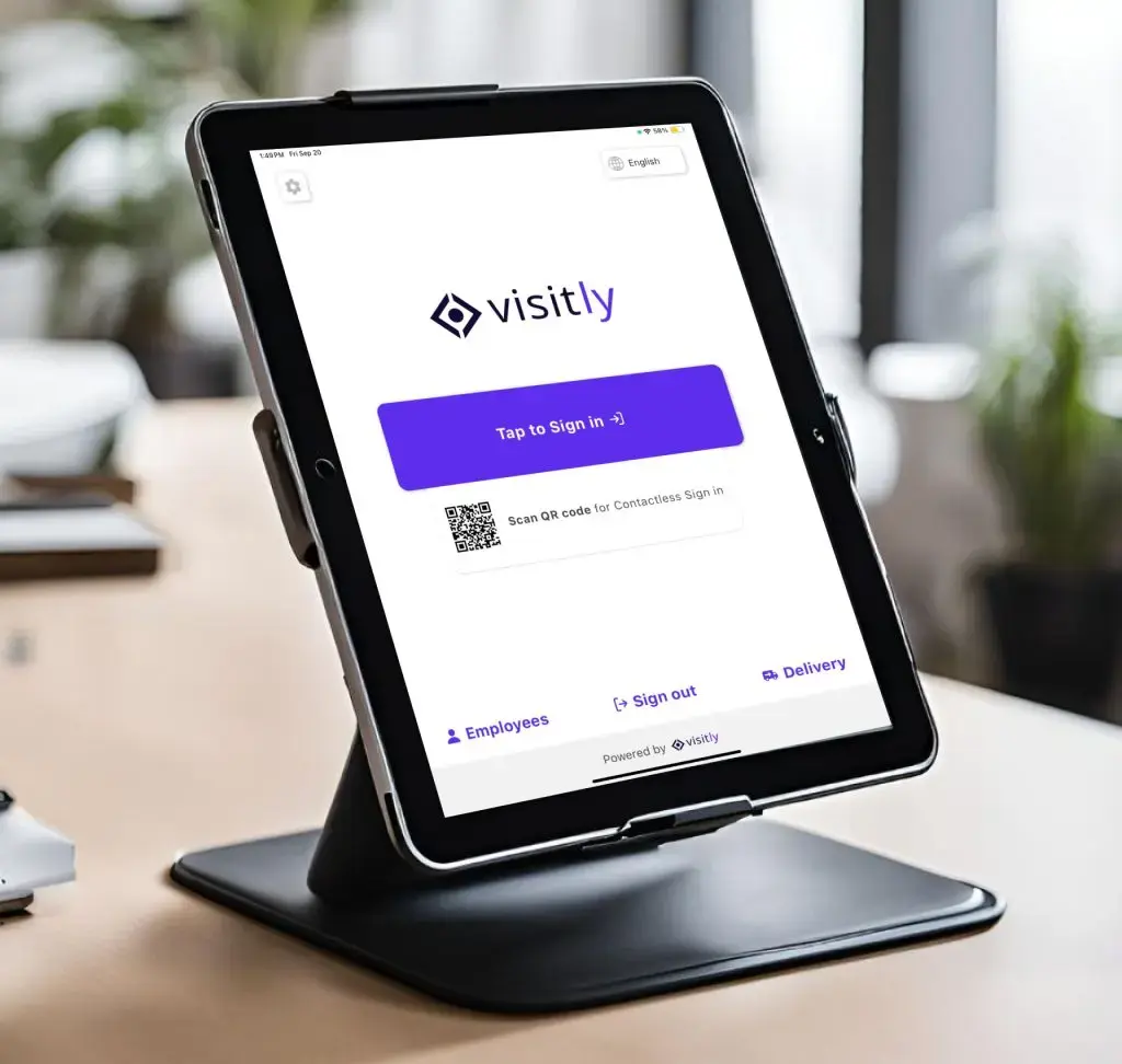 Security Visitor Management System for Workplace Safety